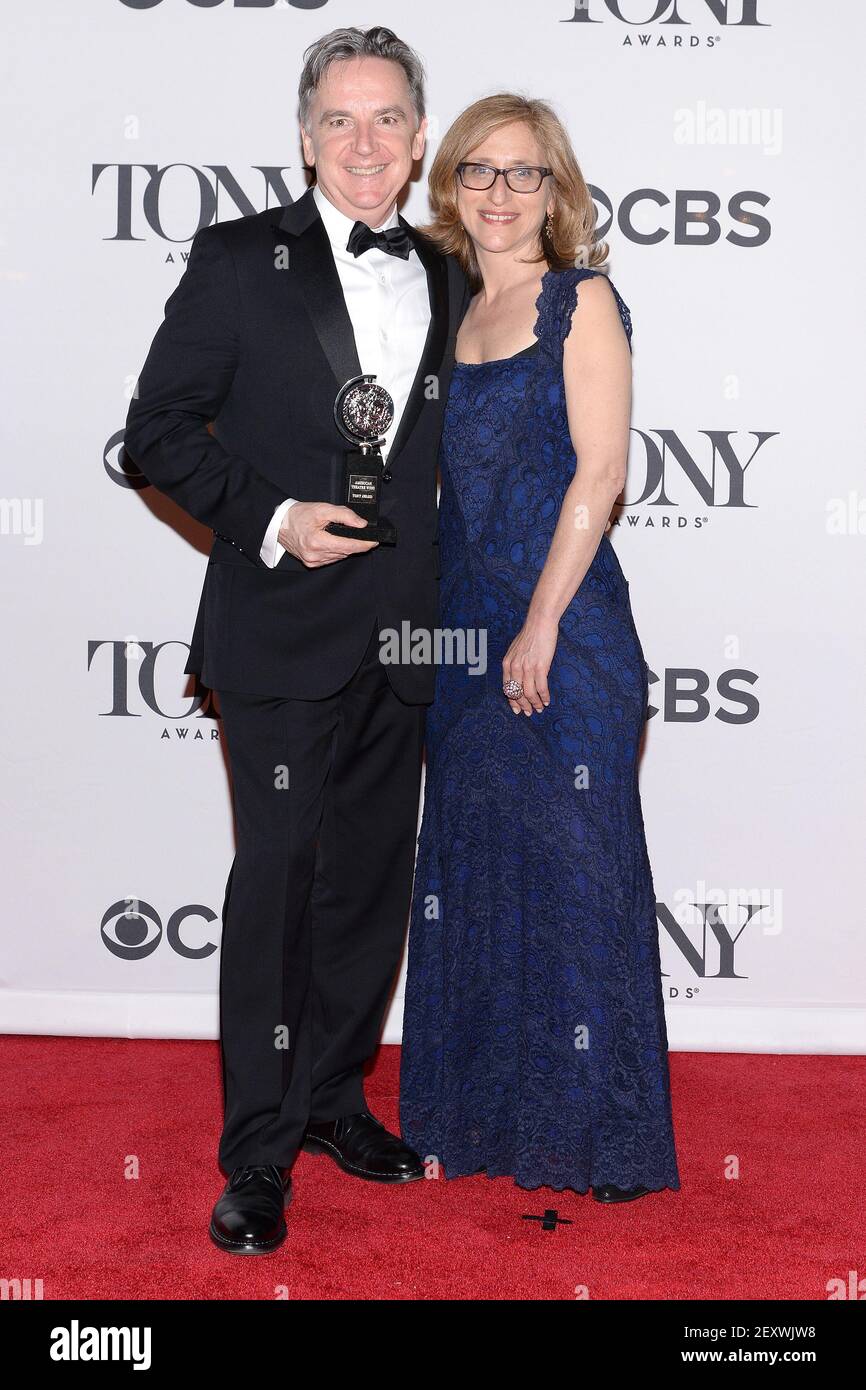 Artistic Director James Houghton (L) and Executive Director Erika ...