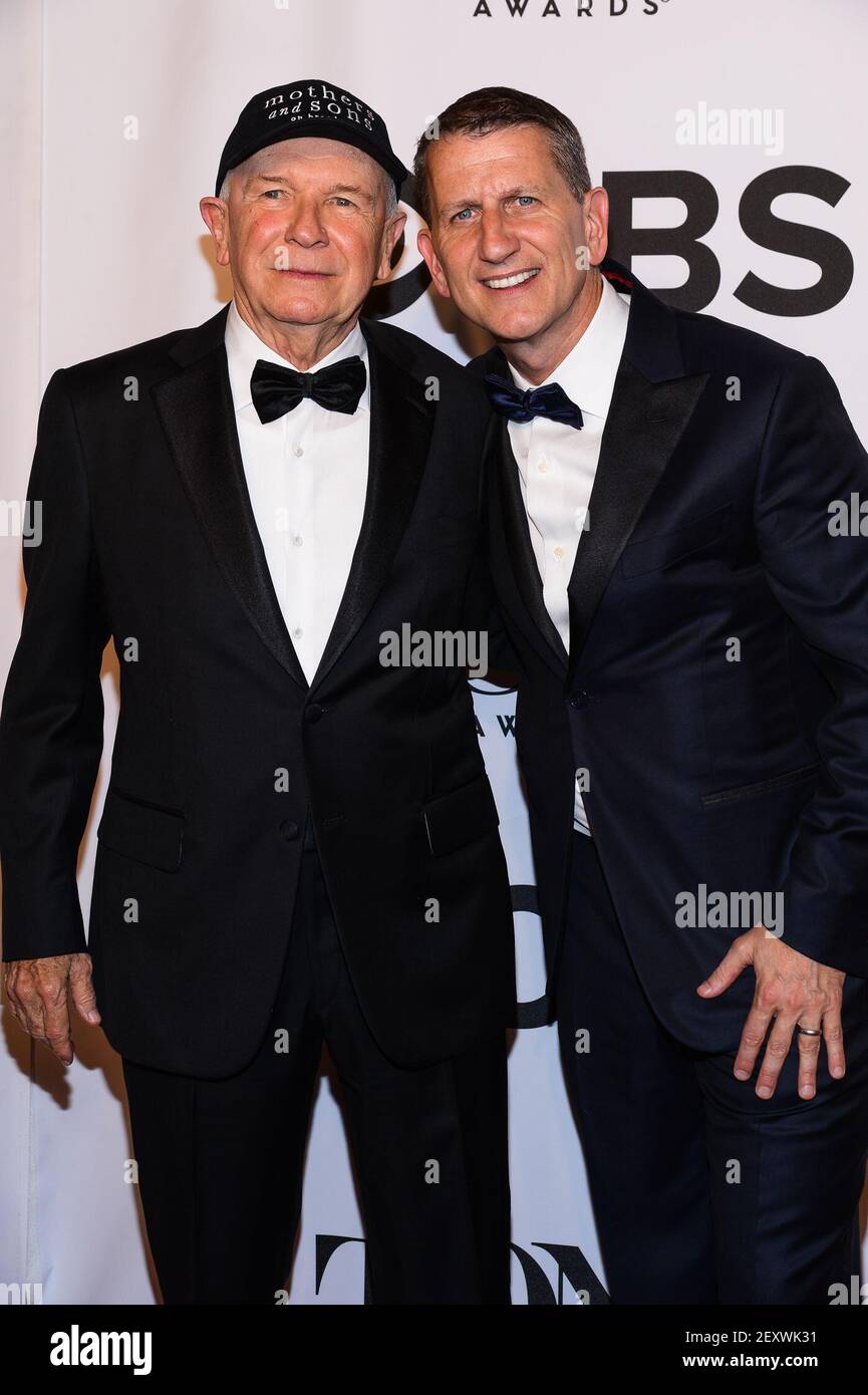 Playwright Terrance McNally, left, and Tom Kirdahy on the red carpet at ...