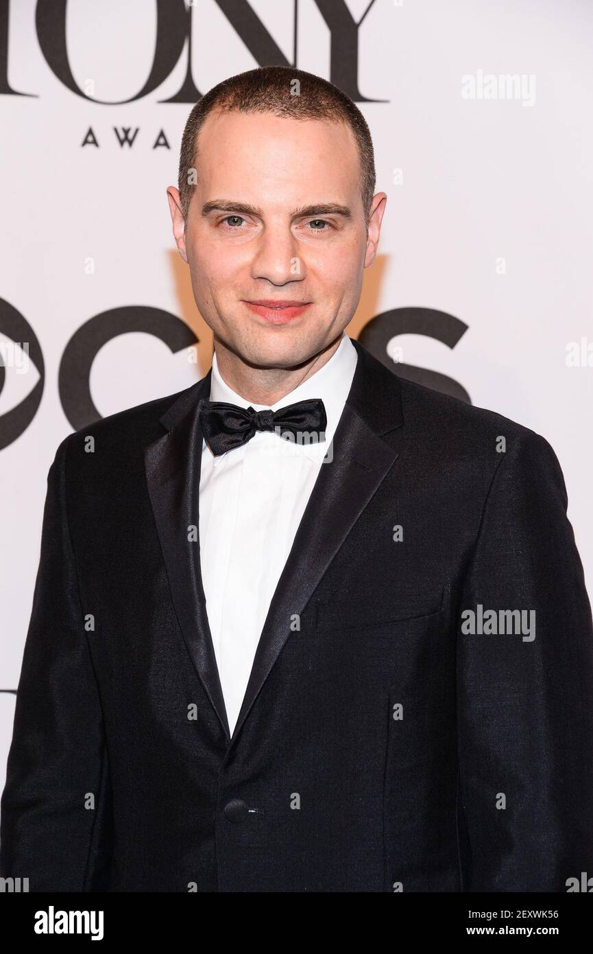 Jordan Roth arrives on the red carpet at the Tony Awards at Radio City ...