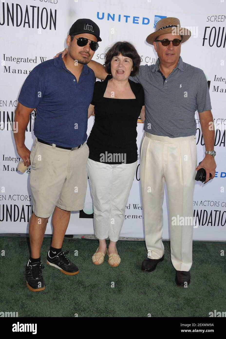 9 June 2014 - Burbank, California - Michael Pena, Jill Seltzer, Andy ...