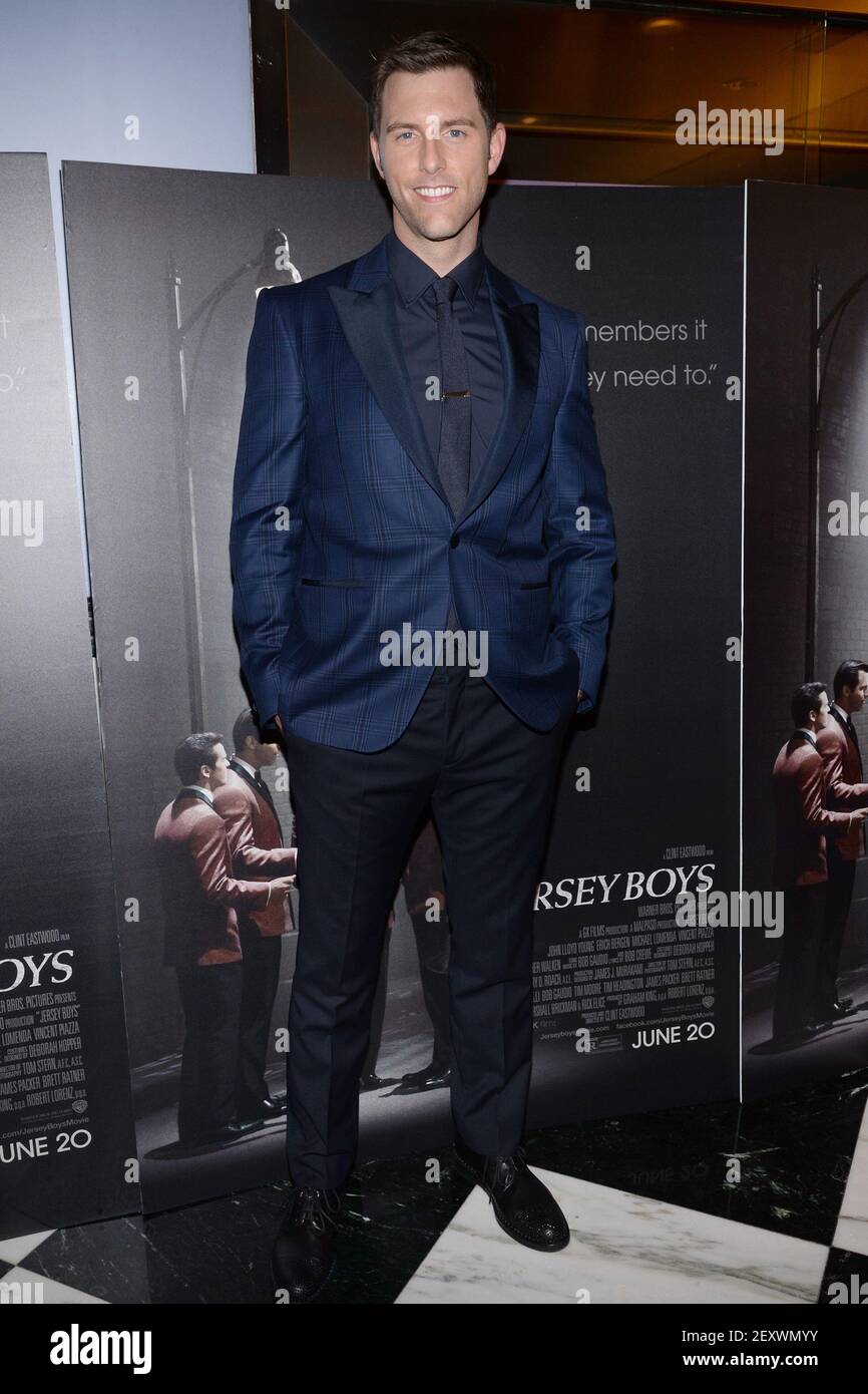 Michael Lomenda attends the special screening of "Jersey Boys" hosted ...
