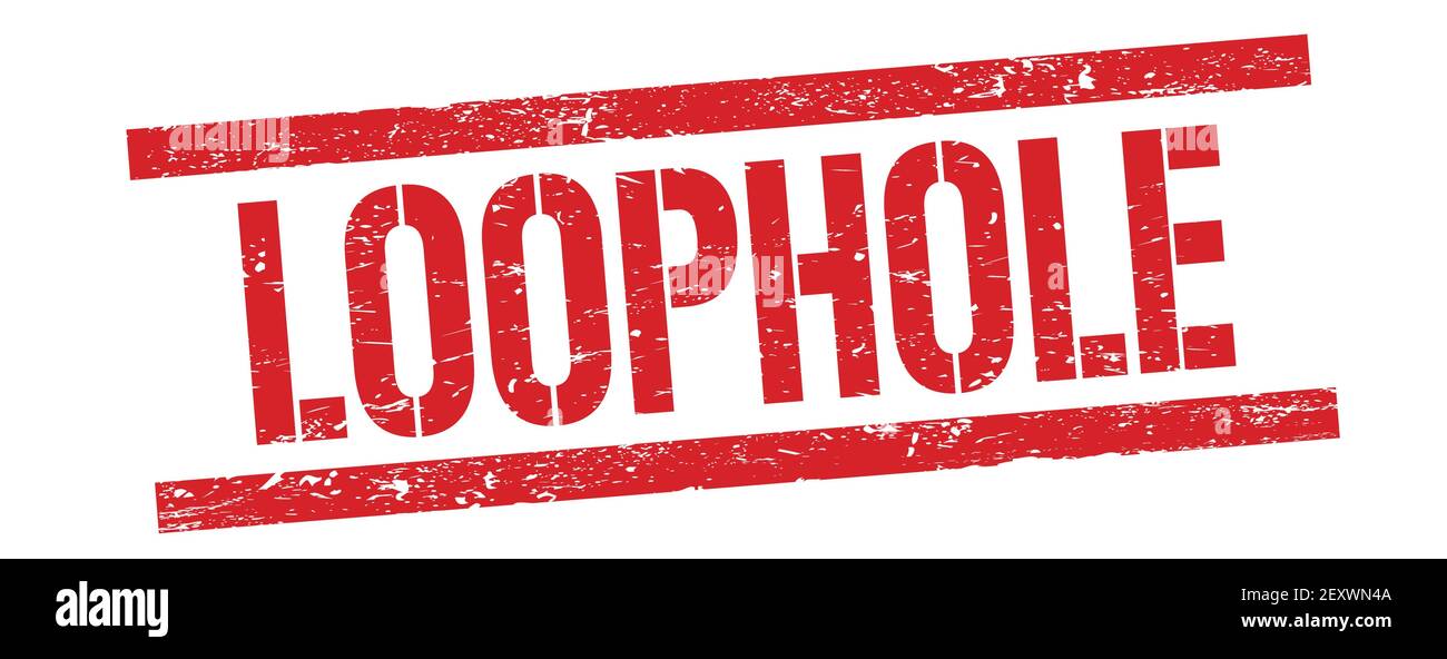 Loophole stamp hi-res stock photography and images - Alamy