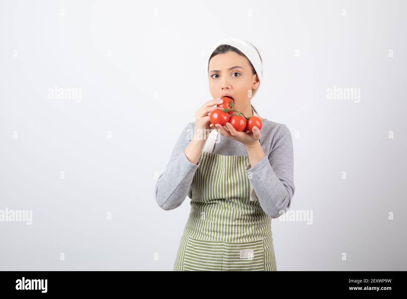 Very hungry woman hi-res stock photography and images - Alamy