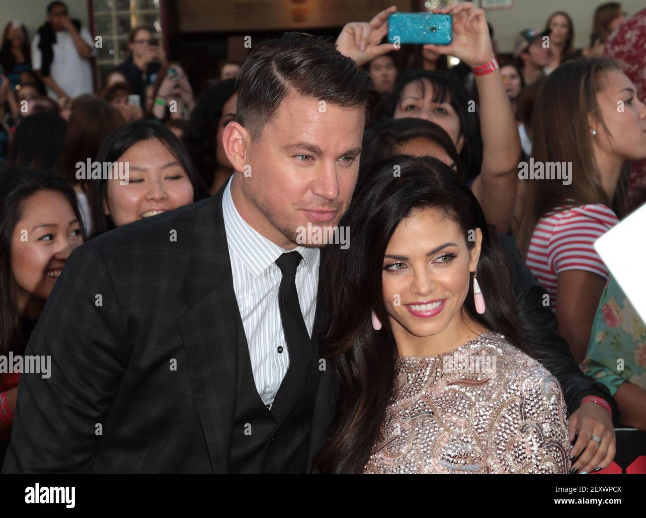 Channing Tatum, Jenna Dewan Tatum attends The World Premiere of "22 ...