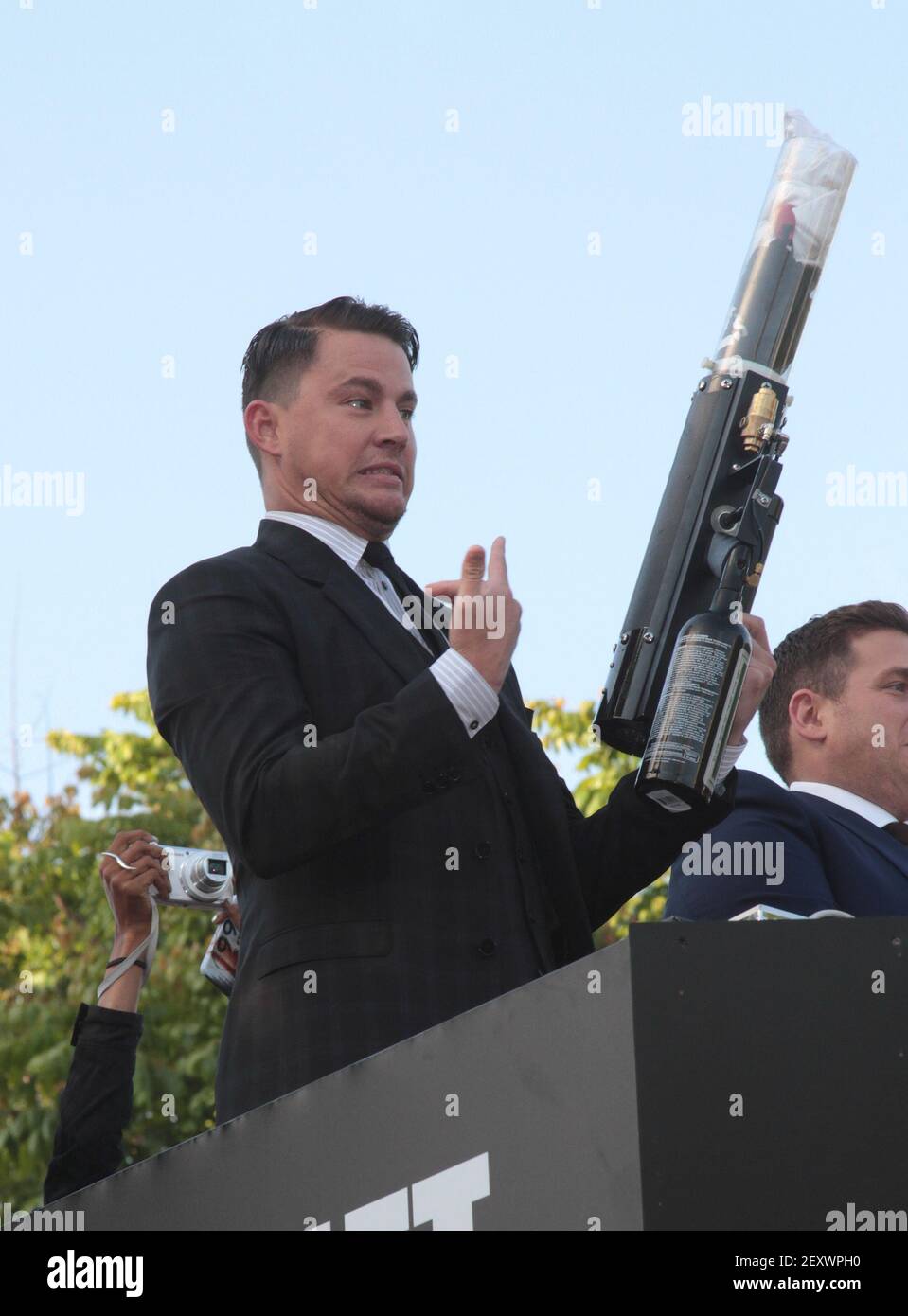 Channing Tatum attends The World Premiere of "22 Jump Street" held at ...