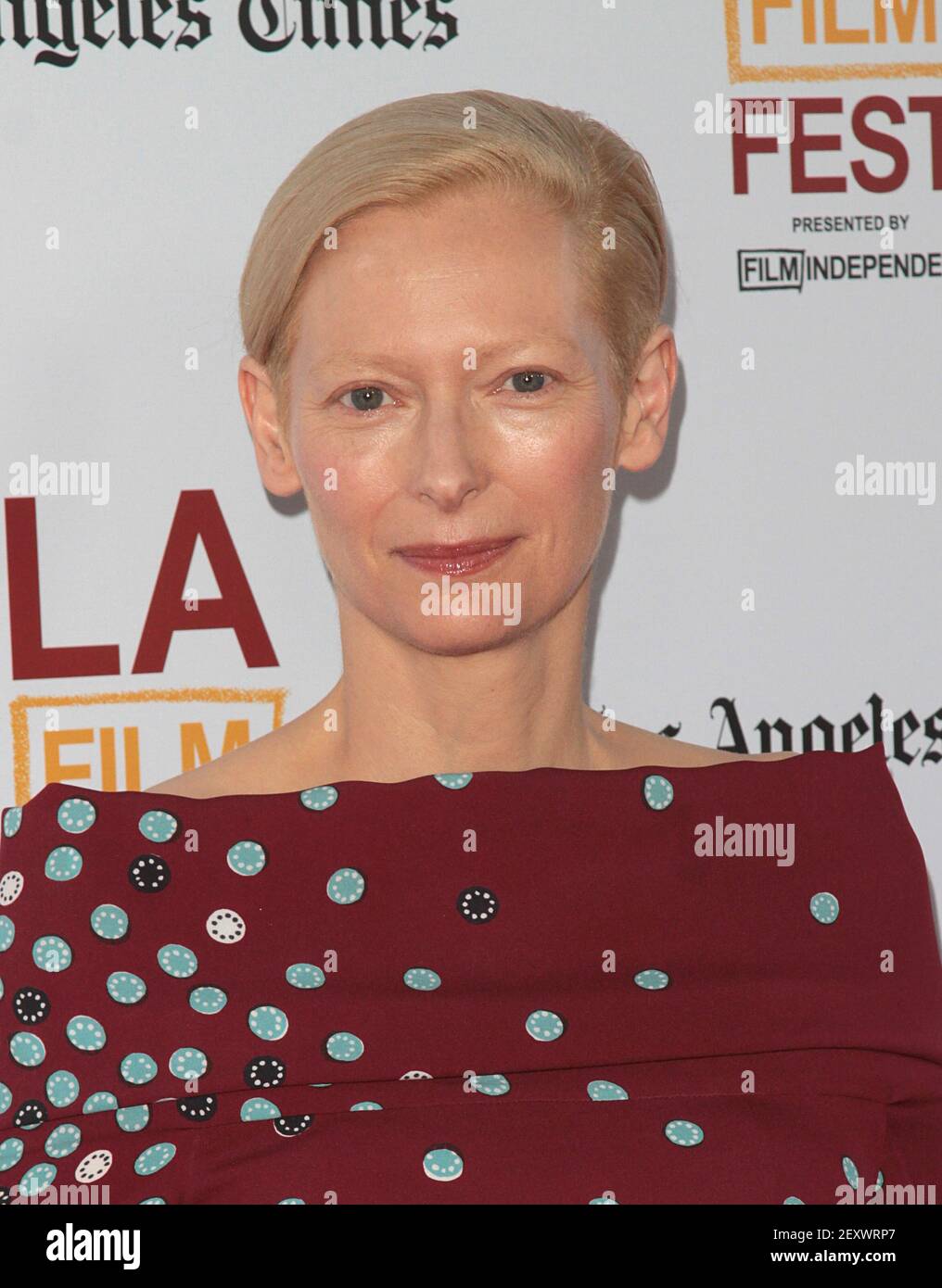 Tilda Swinton attends The 20th Anniversary Los Angeles Film Fest ...