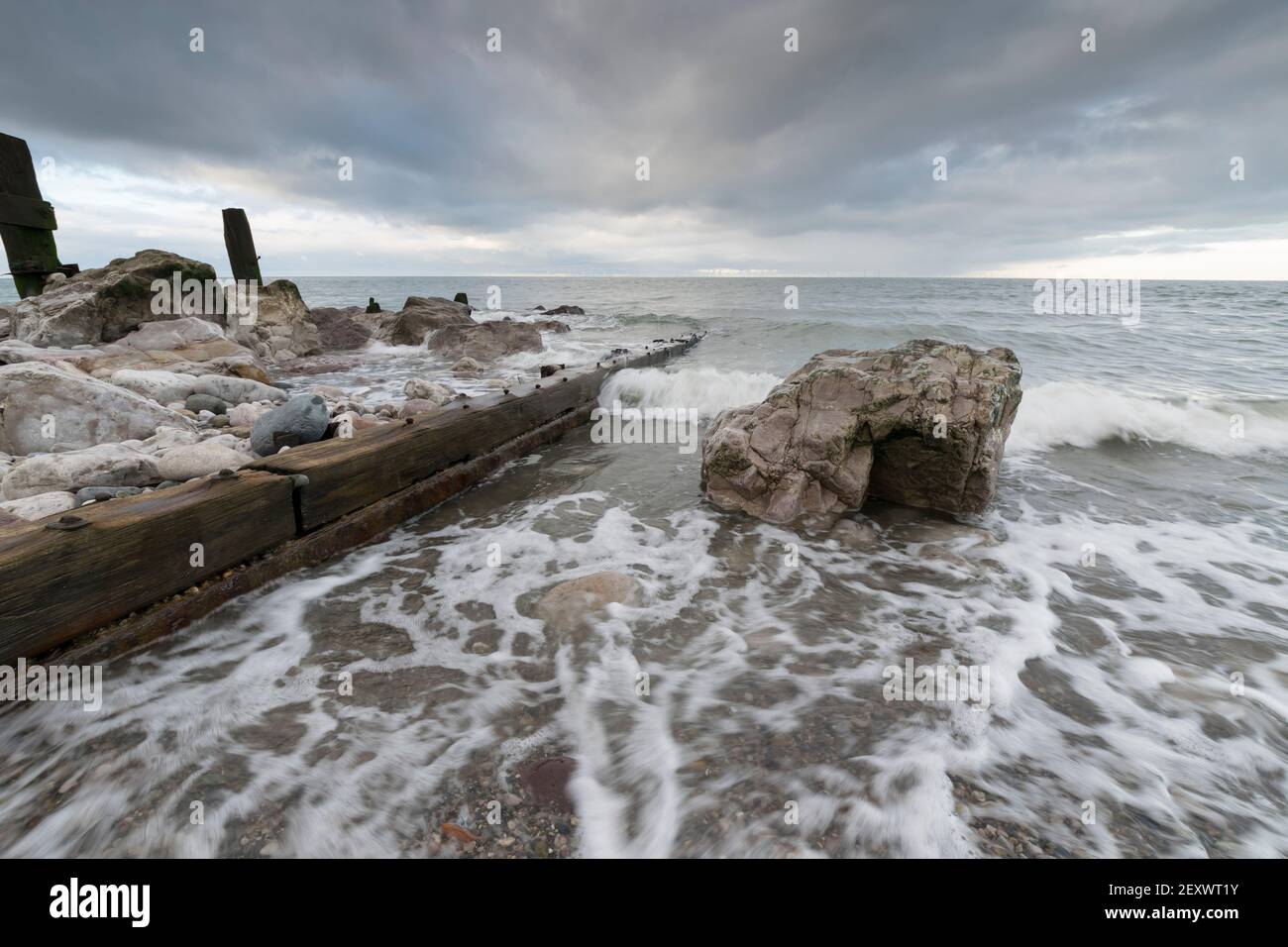 Llanddulas beach hi-res stock photography and images - Alamy