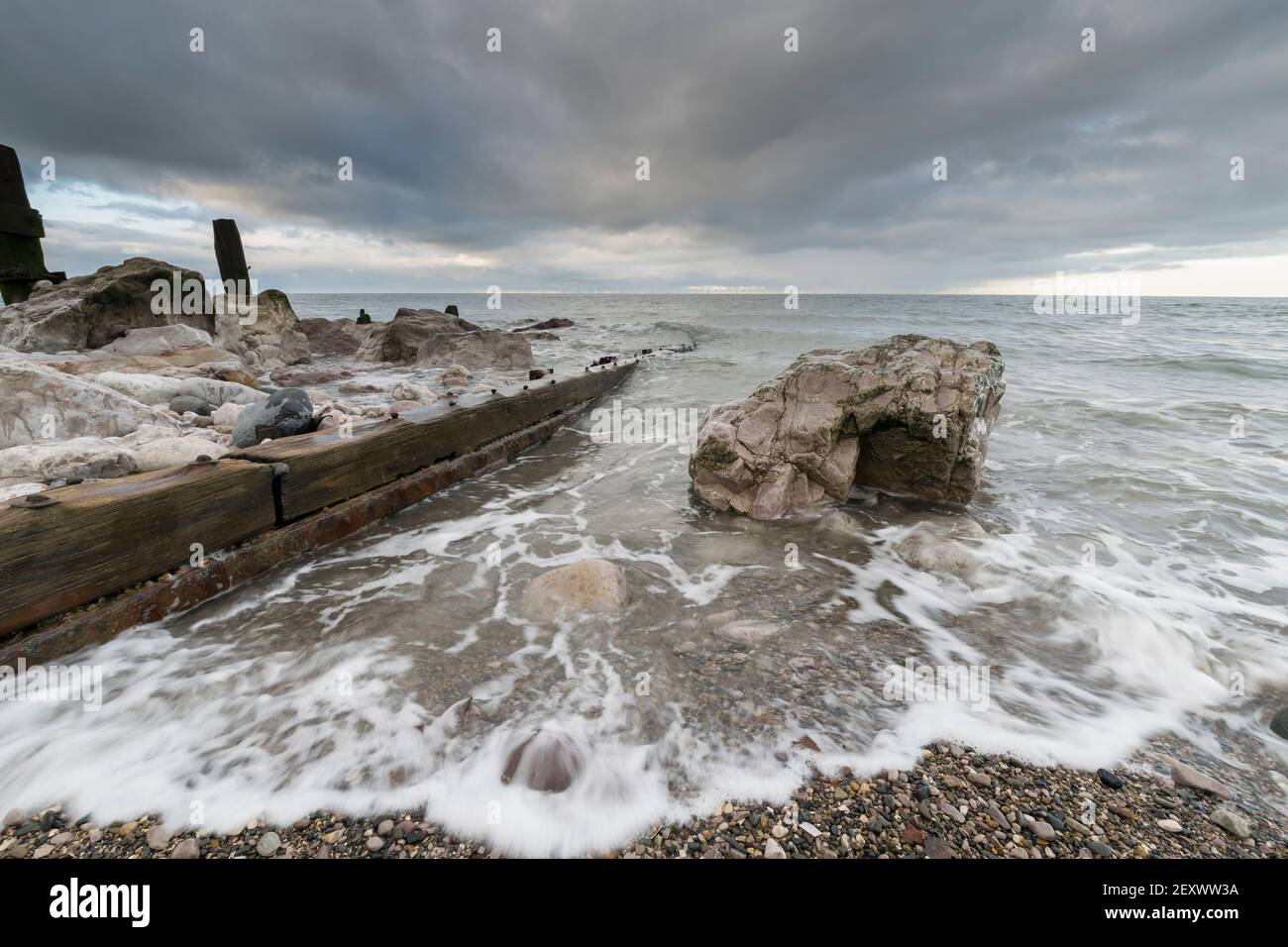 Llanddulas beach hi-res stock photography and images - Alamy