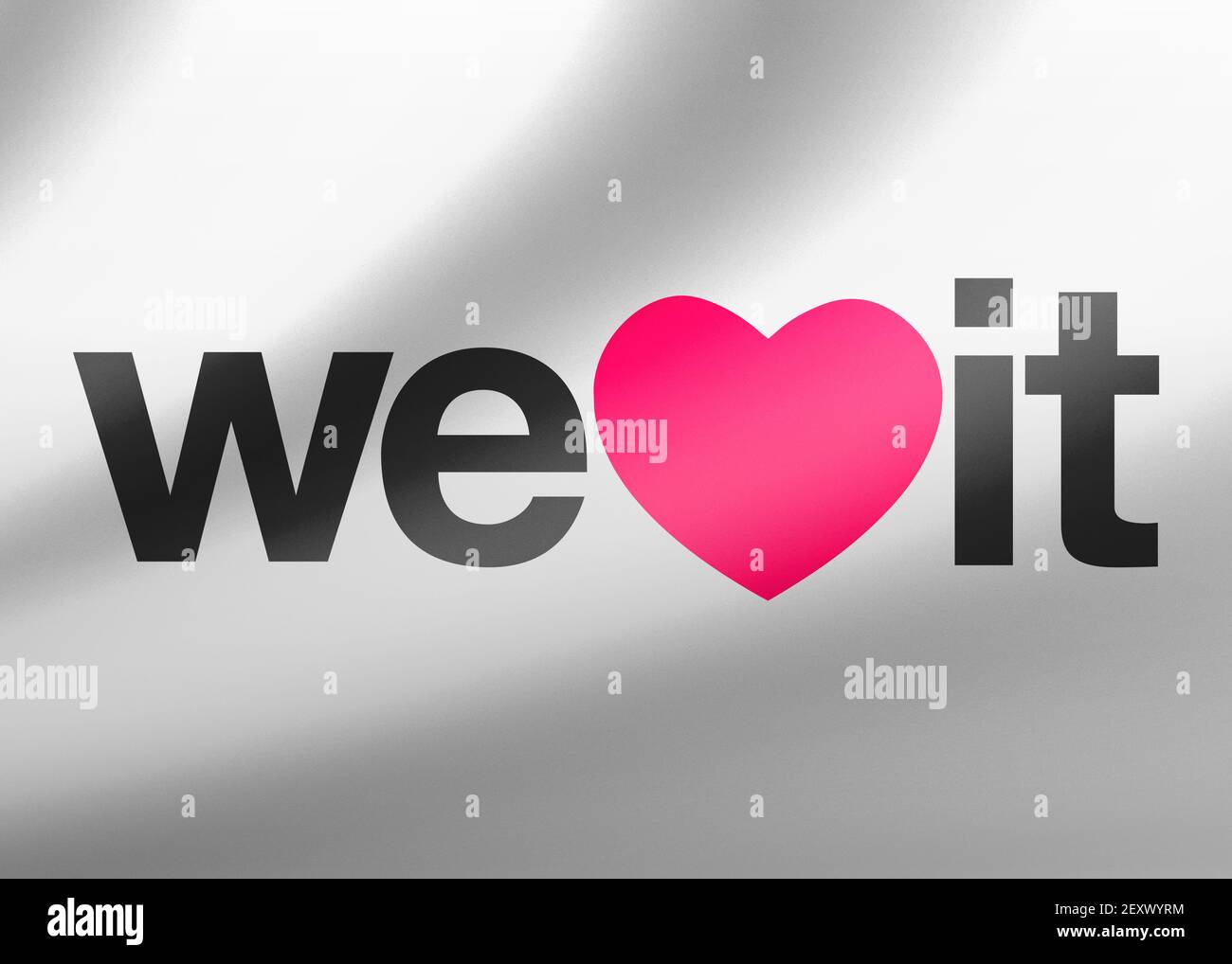 We heart it logo Stock Photo - Alamy
