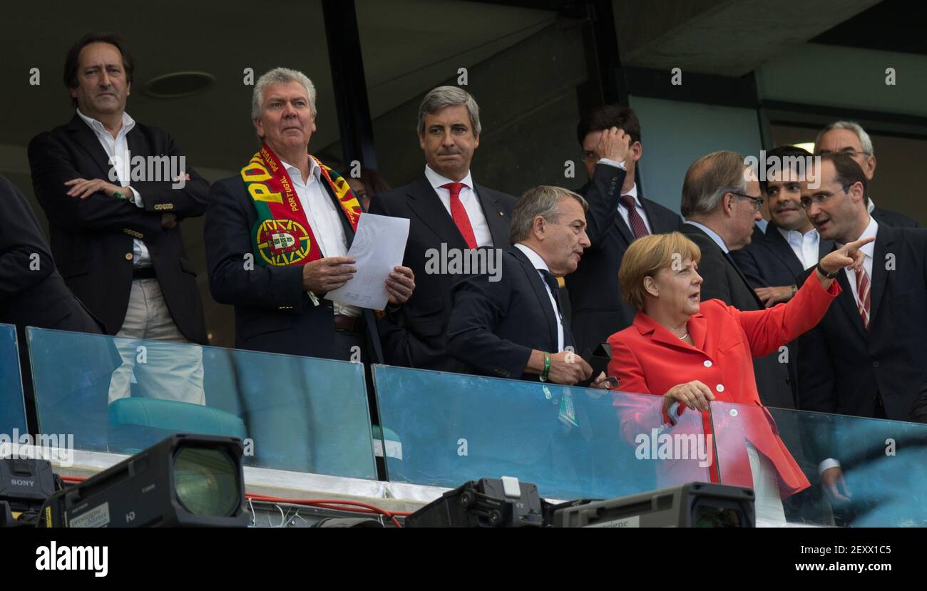SALVADOR, BRAZIL - JUNE 16, 2014 - German Chancellor Angela Merkel ...