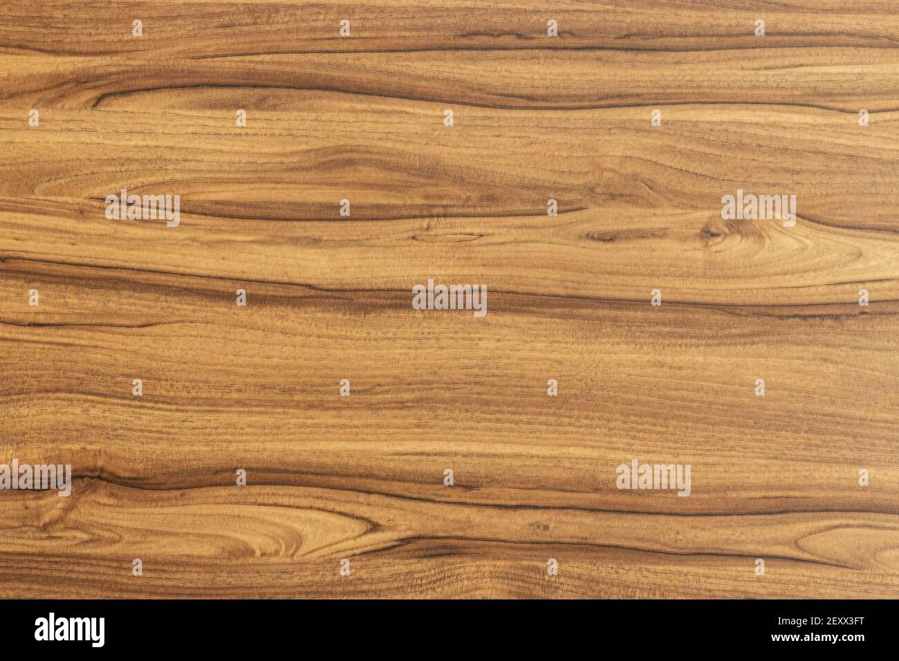 Natural varnished wood texture background. Top view of an walnut wood ...