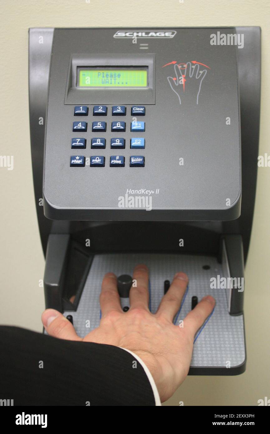 Joshua Yager, a SunTrust branch employee, shows off SunTrust's ...