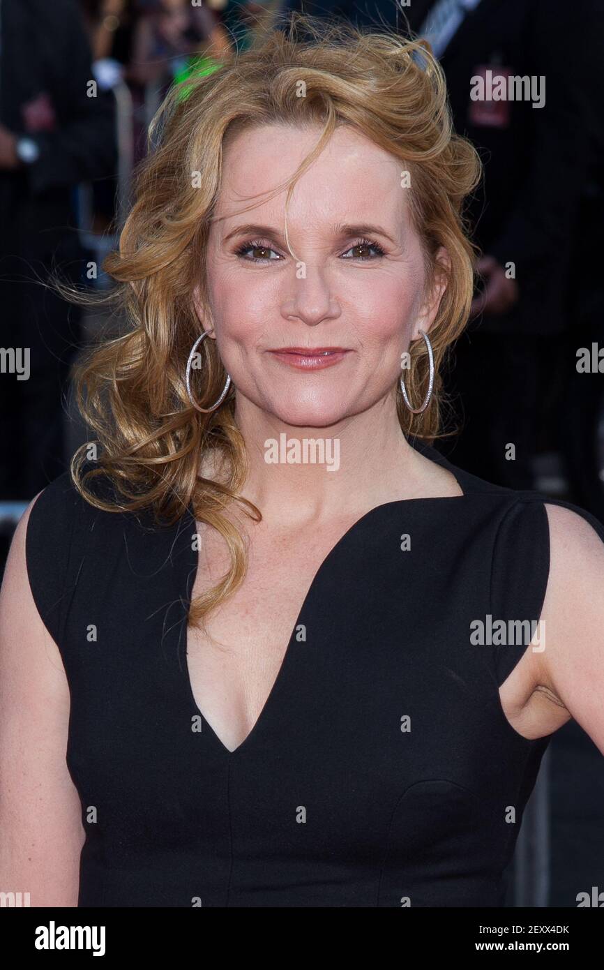 Lea Thompson attends the premiere of HBO's 'True Blood' final season at ...