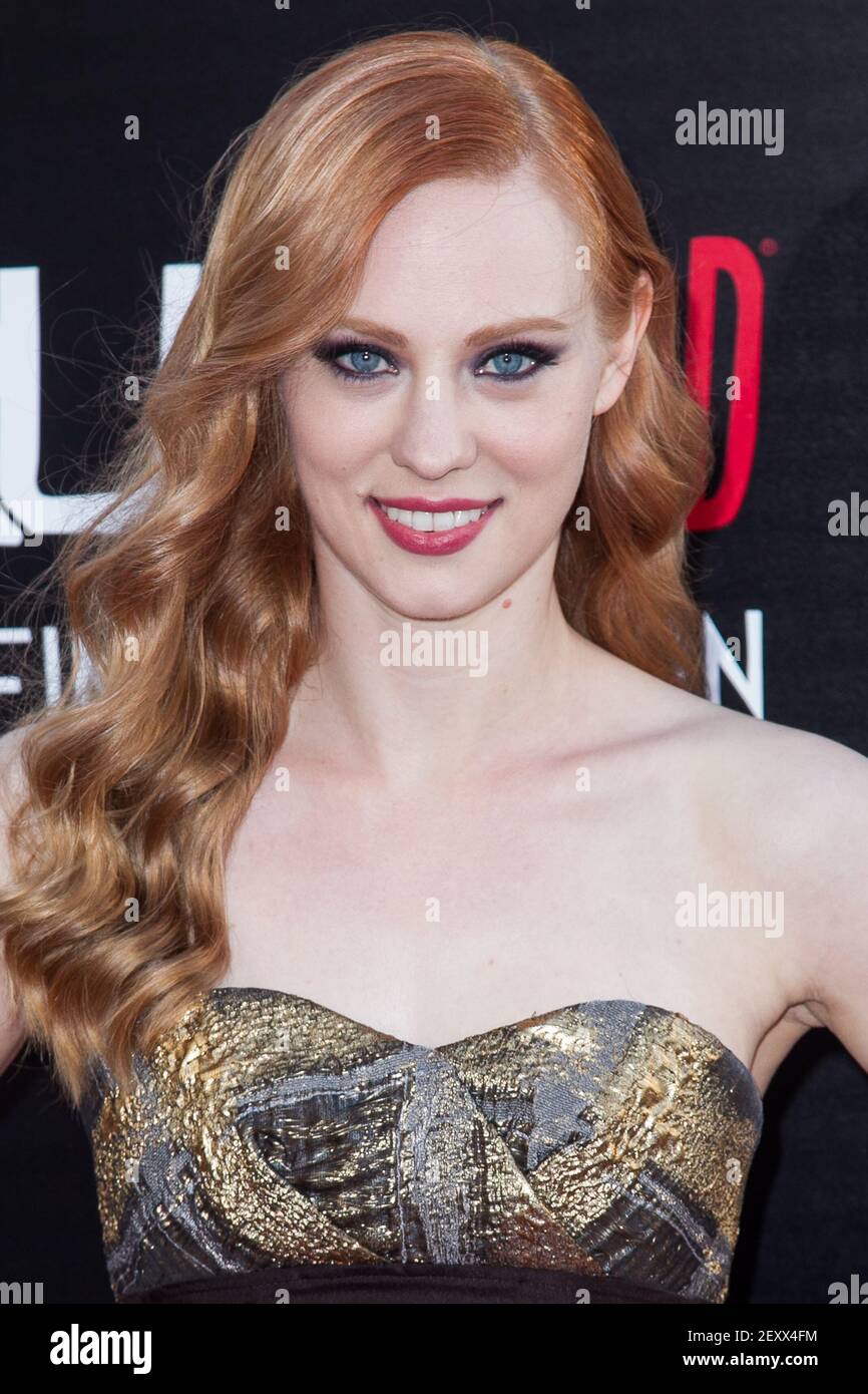 Deborah Ann Woll attends the premiere of HBO's 'True Blood' final ...