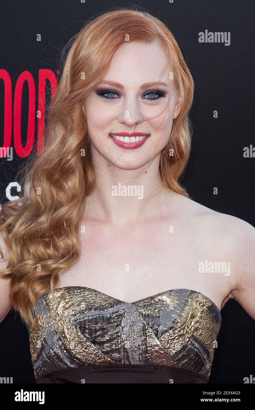 Deborah Ann Woll attends the premiere of HBO's 'True Blood' final ...