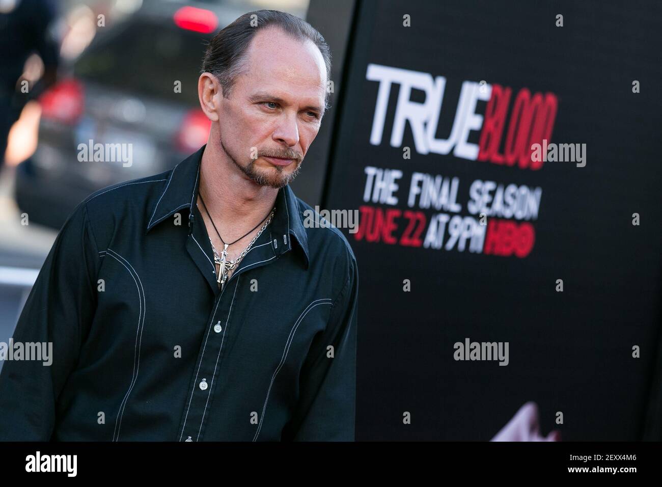 Brett Rickaby attends the premiere of HBO's 'True Blood' final season ...