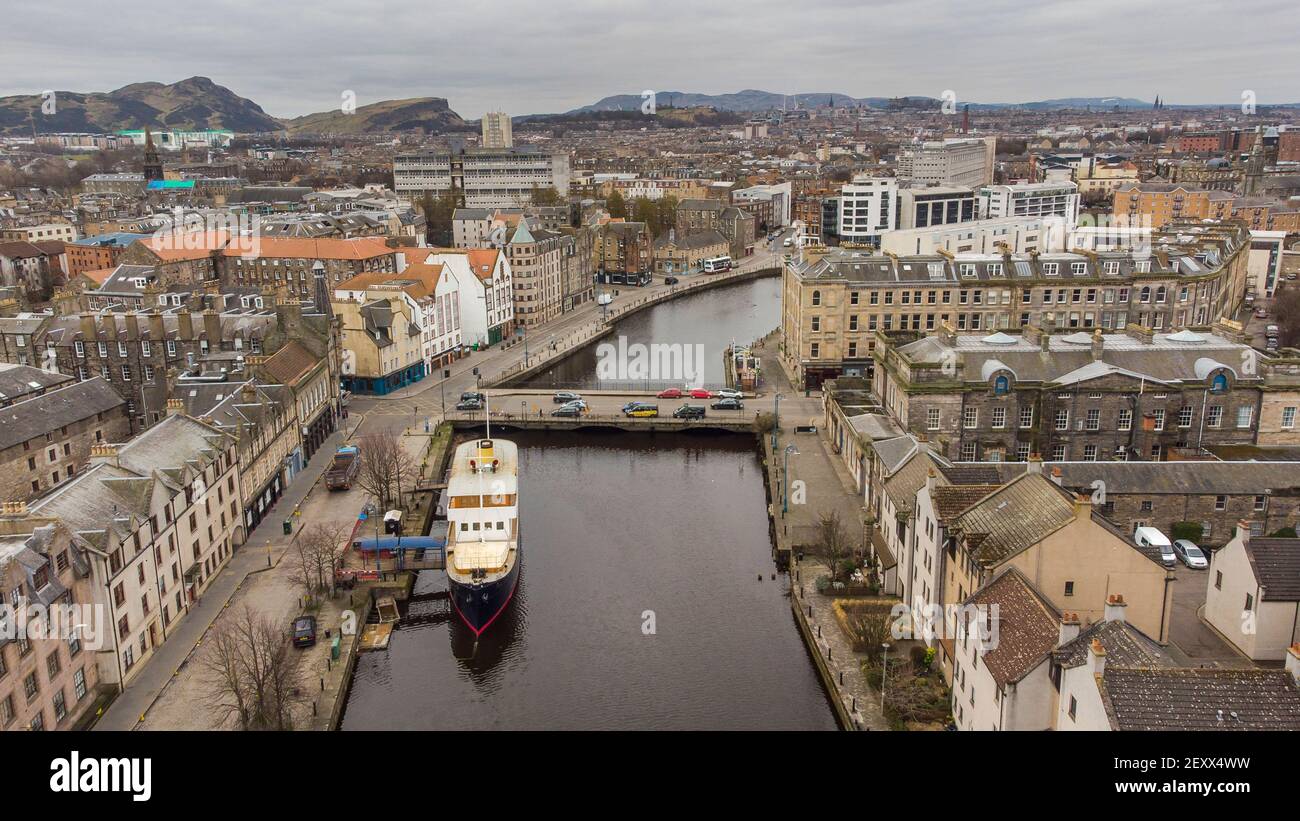 Water of leith aerial hi-res stock photography and images - Alamy