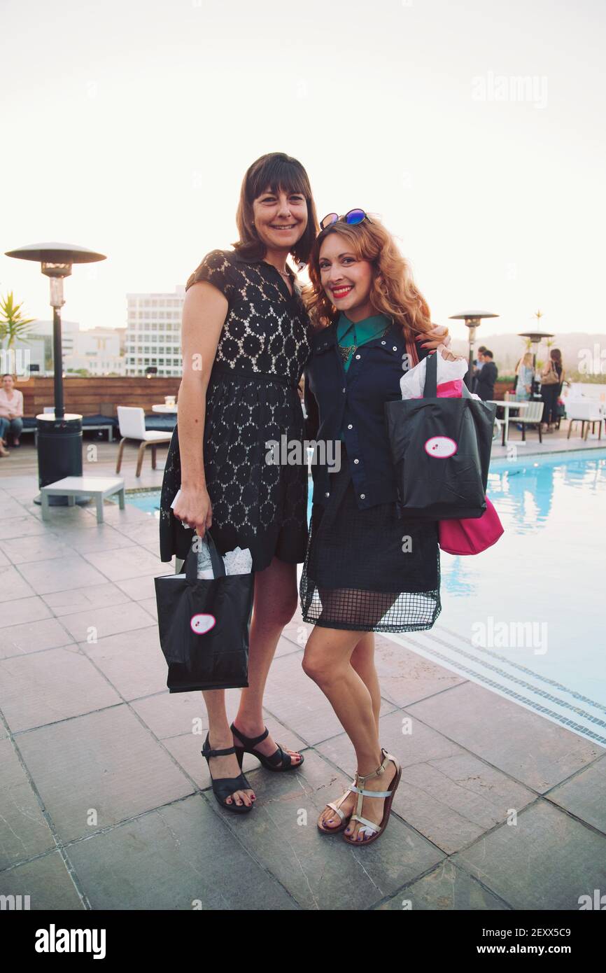 Kathleen Krogh and Jackie Chambers attend the Posh Beauty and One ...