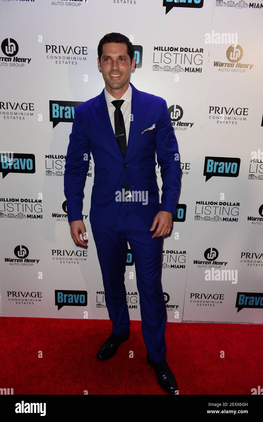 Chad Carroll attends Million Dollar Listing Miami Season One VIP ...