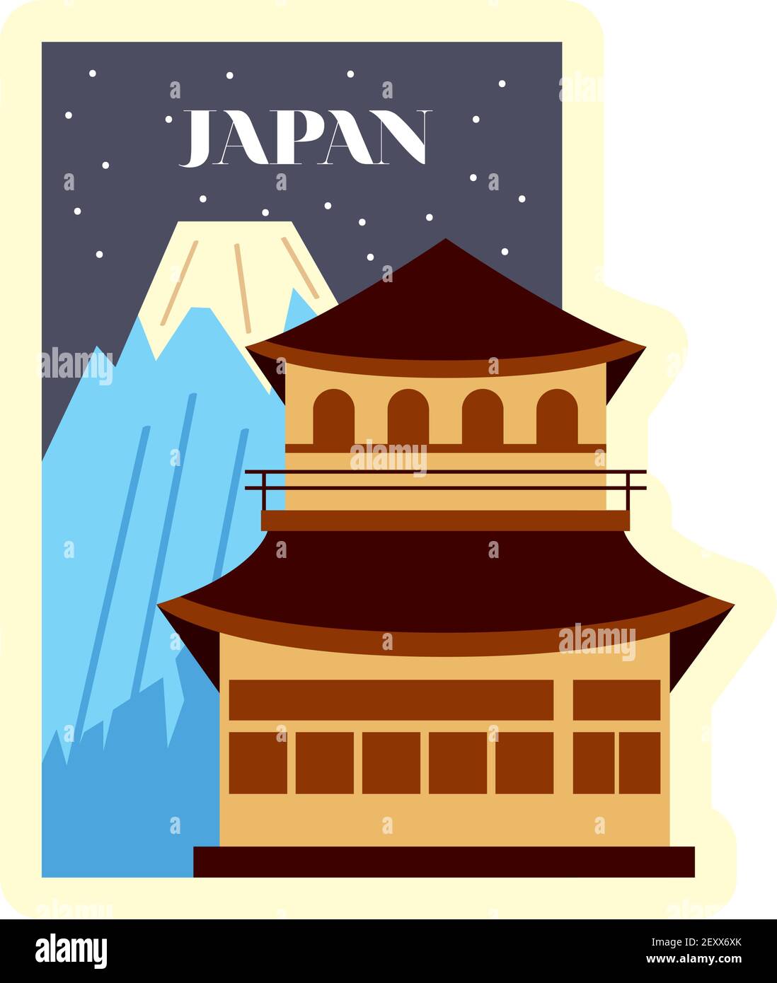 palace japan building sticker icon Stock Vector Image & Art - Alamy