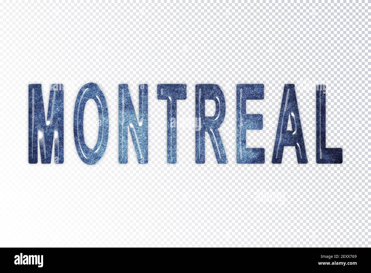 Montreal lettering, Montreal milky way letters, transparent background ...