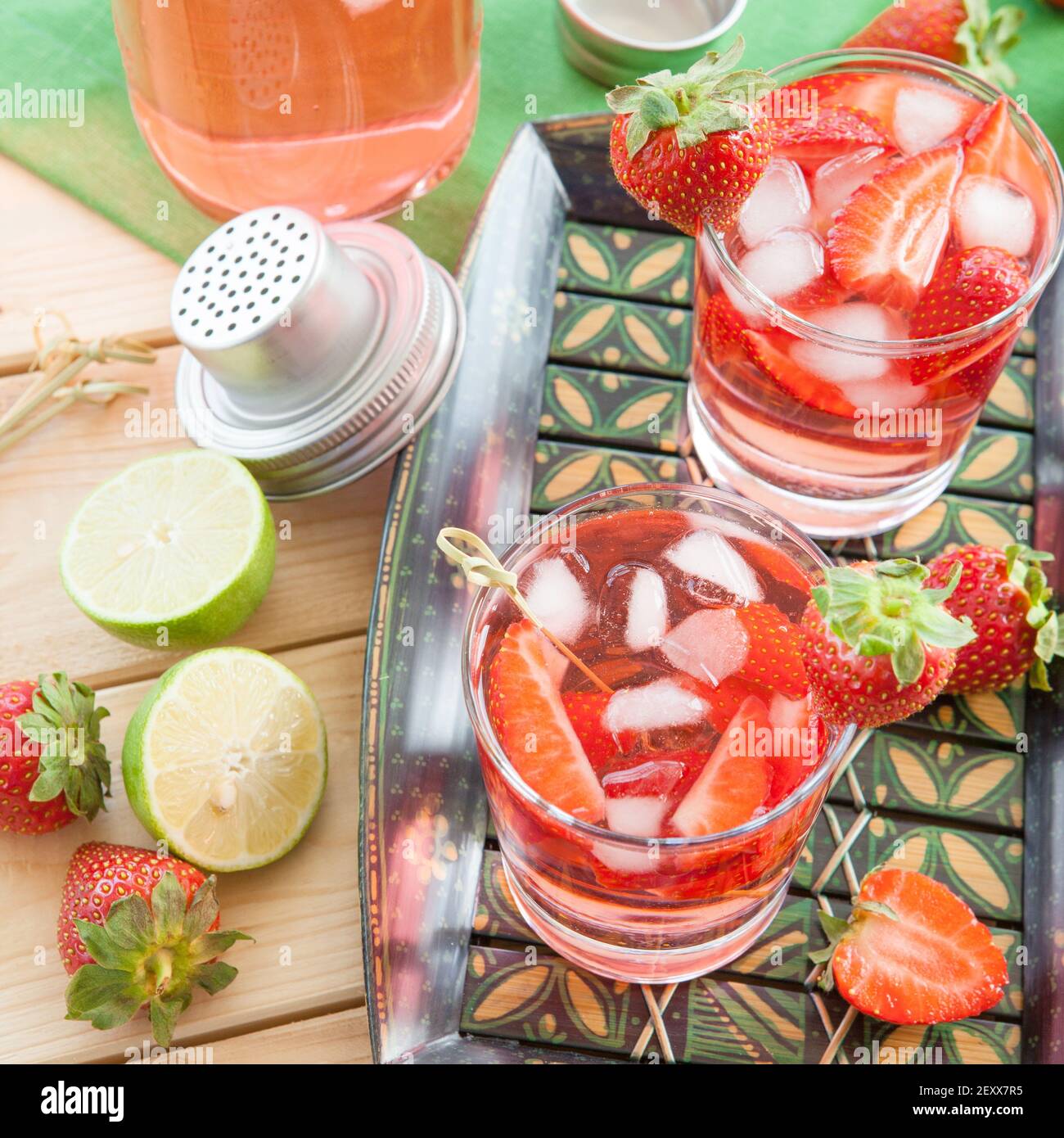 Strawberry punch hi-res stock photography and images - Alamy