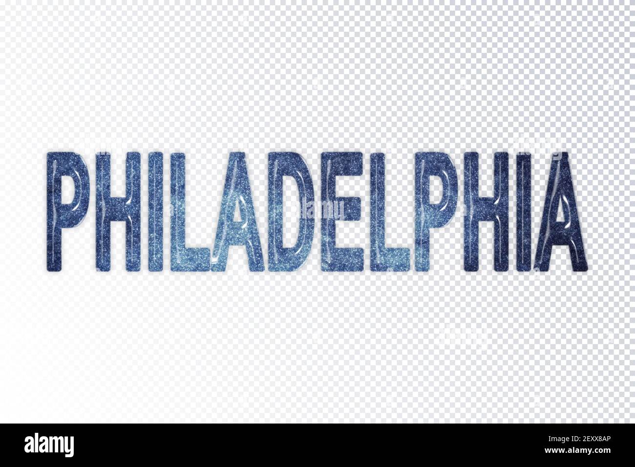 Philadelphia lettering, Philadelphia milky way letters, transparent ...
