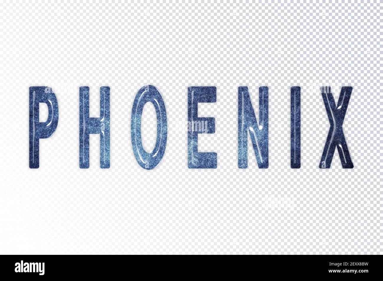 The word phoenix hi-res stock photography and images - Alamy
