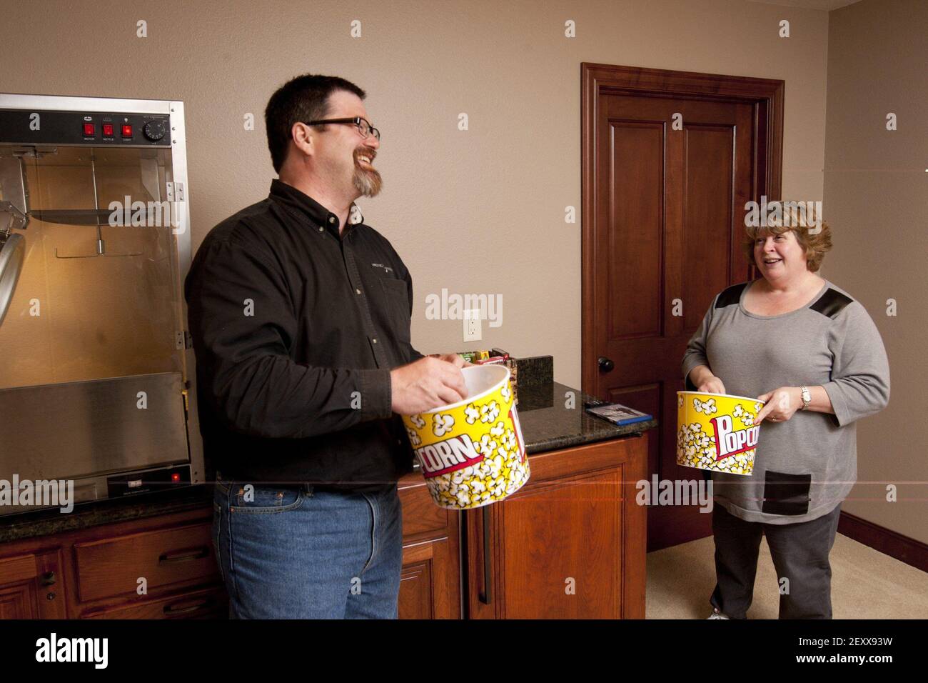 Rod Shafer, from Arctic Audio, installed the digital theater equipment ...