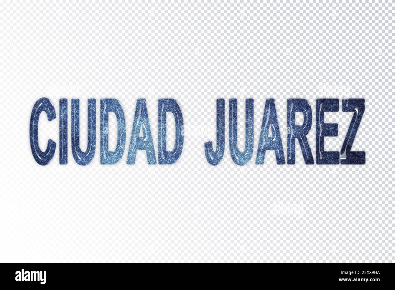 Ciudad Juarez lettering, Ciudad Juarez milky way letters, transparent ...