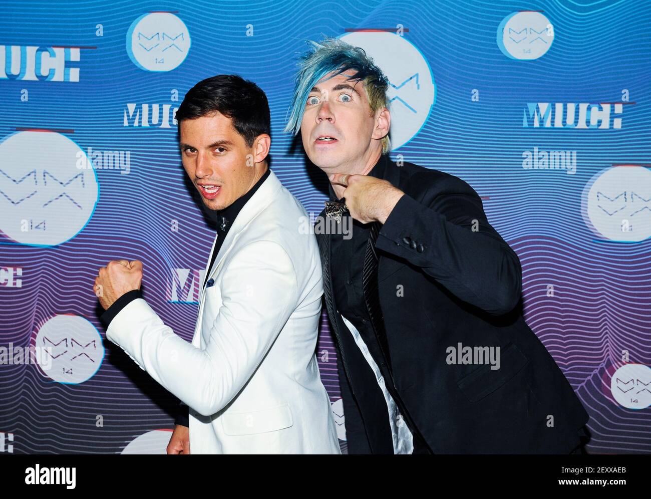 15 June 2014 - Toronto, Ontario, Canada. Matt Webb and Josh Ramsey of ...