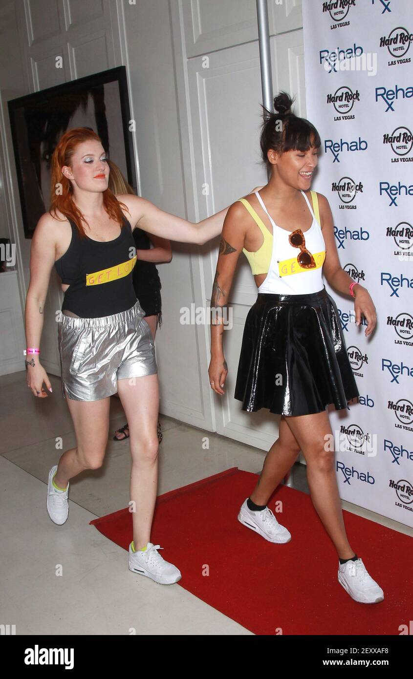 21 June 2014 - Las Vegas, Nevada - Icona Pop, Caroline Hjelt, Aino Jawo ...