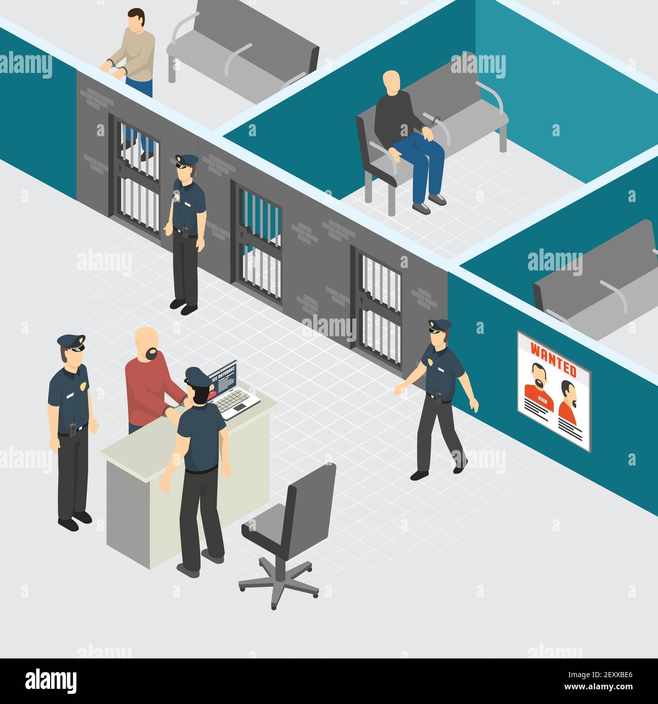 Pretrial Stock Vector Images - Alamy