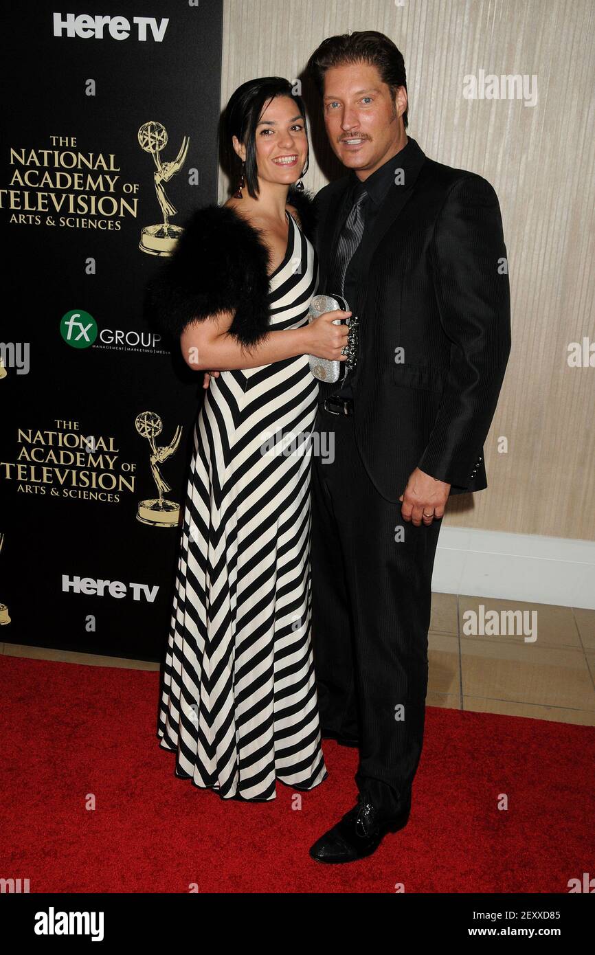 22 June 2014 - Beverly Hills, California - Michele Vega, Sean Kanan ...