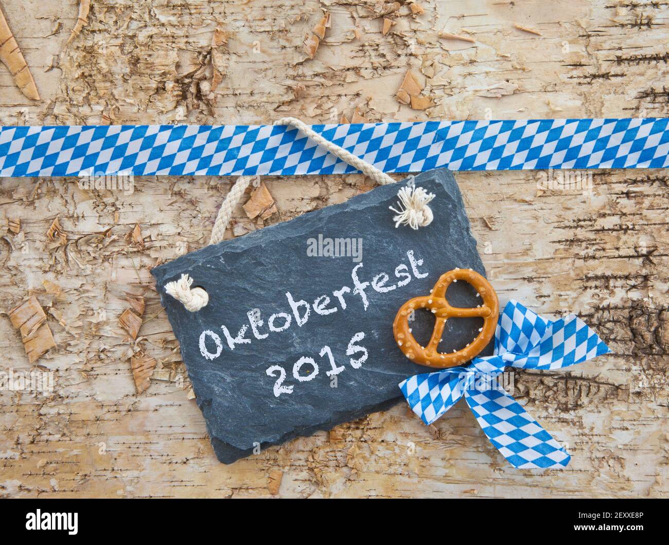 Bark background with blackboard Stock Photo - Alamy