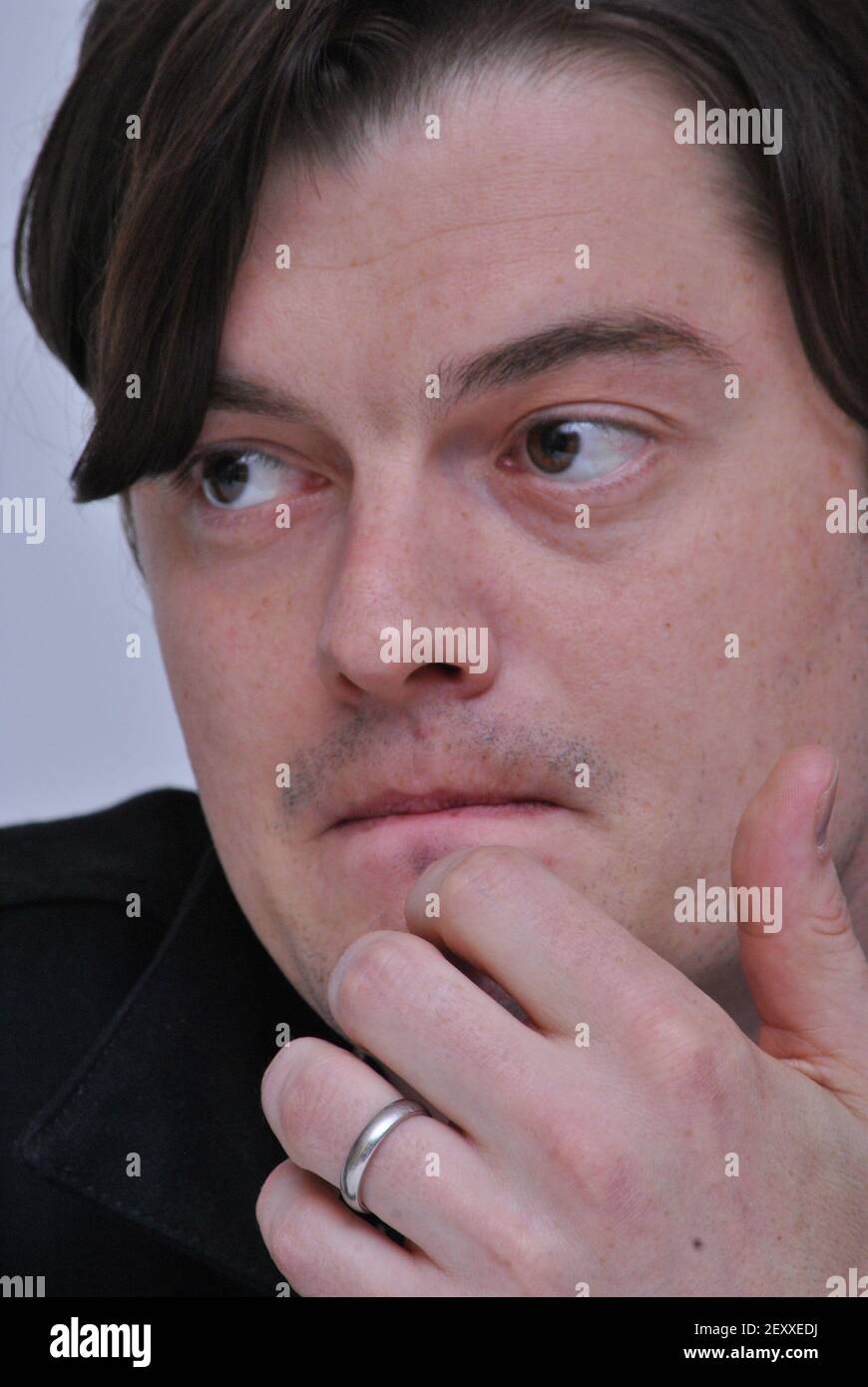 Sam Riley at the Hollywood Foreign Press Association press conference ...