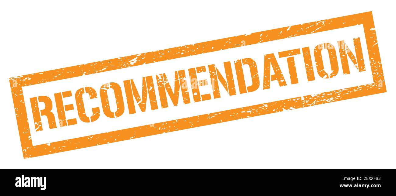 Recommendation word Cut Out Stock Images & Pictures - Alamy