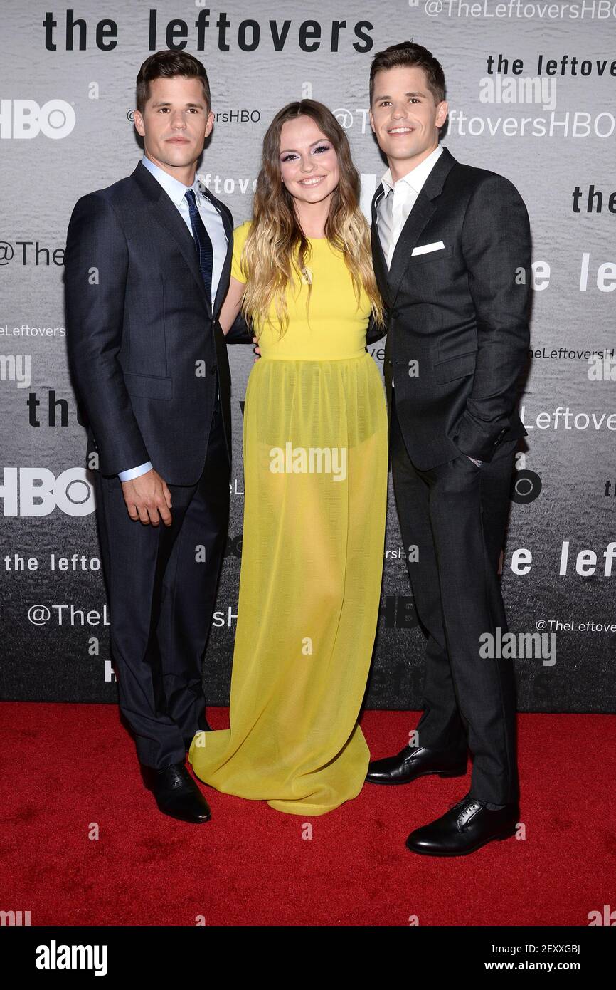 Actors Charlie Carver, Emily Meade and Max Carver attend 'The Leftovers ...