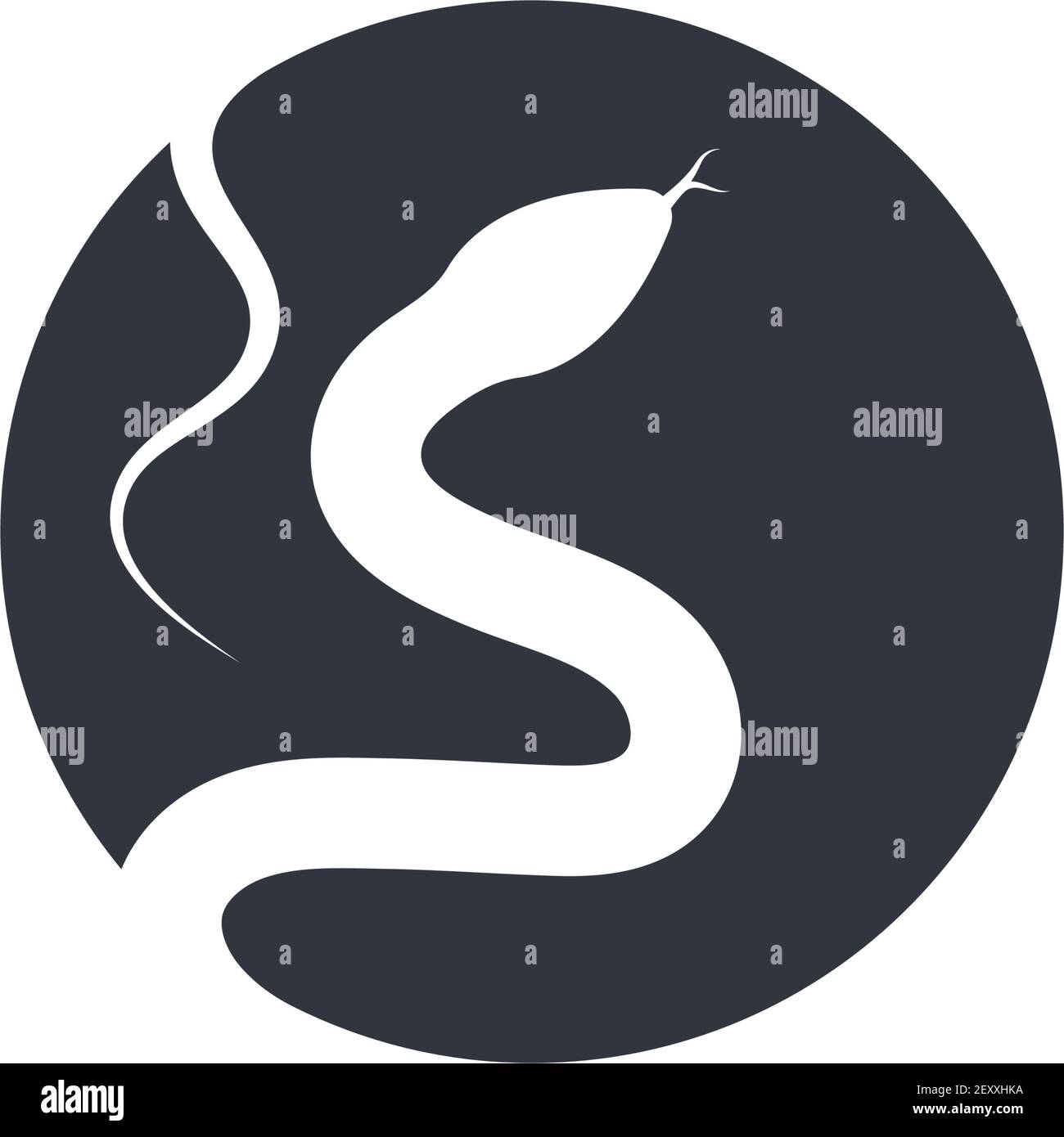 snake vector illustration icon design Stock Vector Image & Art - Alamy