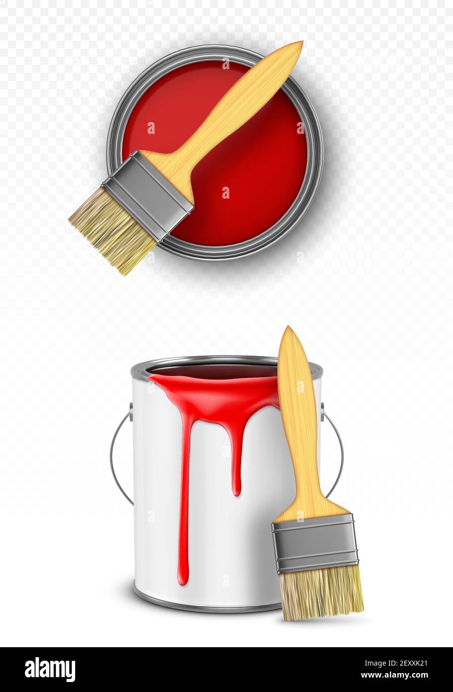 Top view on jar Stock Vector Images - Alamy