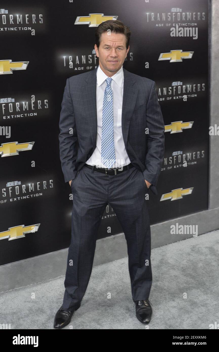 Mark Wahlberg attends the "Transformer: Age of Extinction" Premiere at ...
