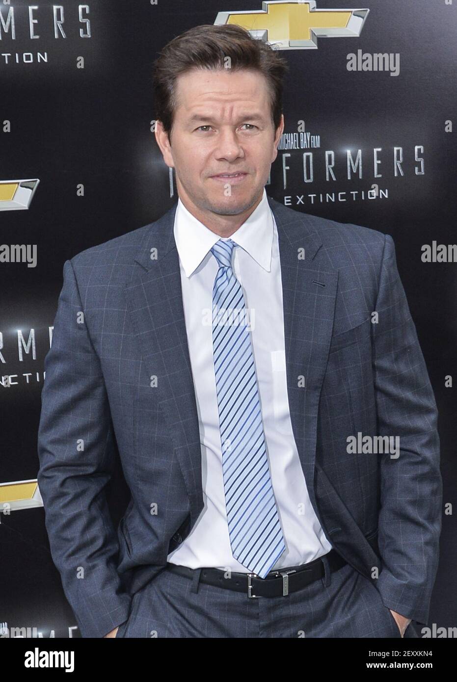Mark Wahlberg attends the "Transformer: Age of Extinction" Premiere at ...