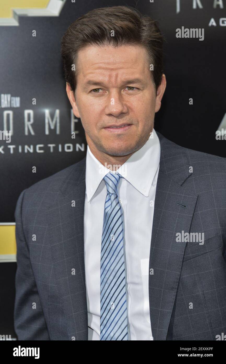 Mark Wahlberg attends the "Transformer: Age of Extinction" Premiere at ...