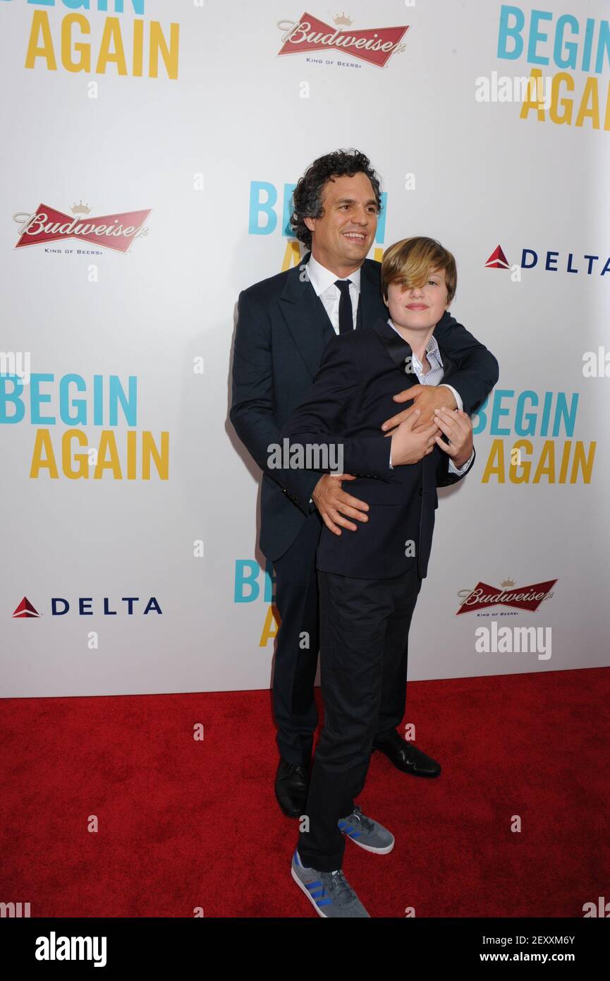 Scott Ruffalo, Mark Ruffalo attends the "Begin Again" New York Premiere ...