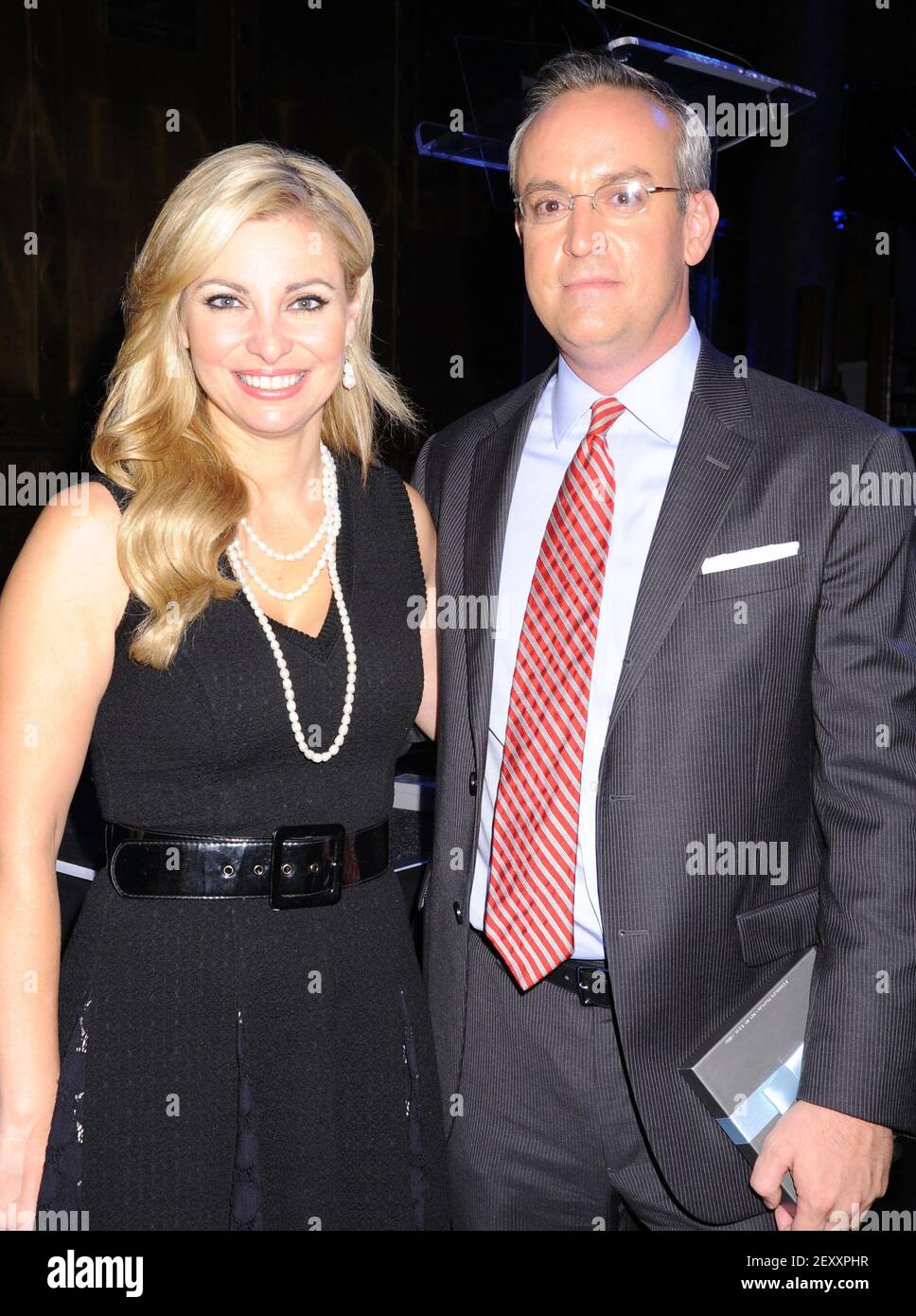Mandy Drury, Eamon Javers during the Gerald Loeb Awards sponsored by ...