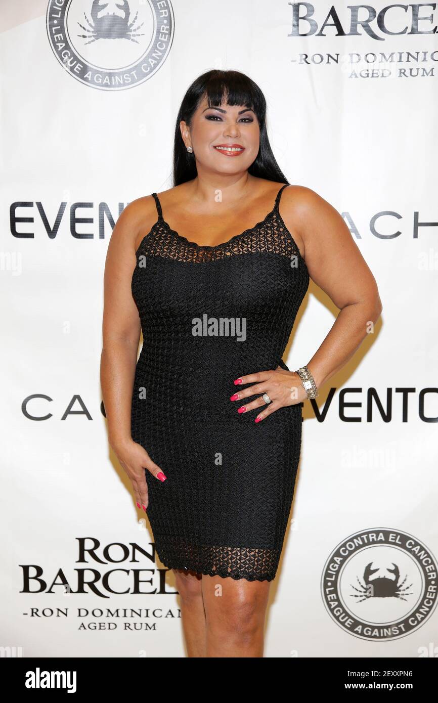 Liliana Rodriguez Morillo during the Cache and Eventos magazine cover ...