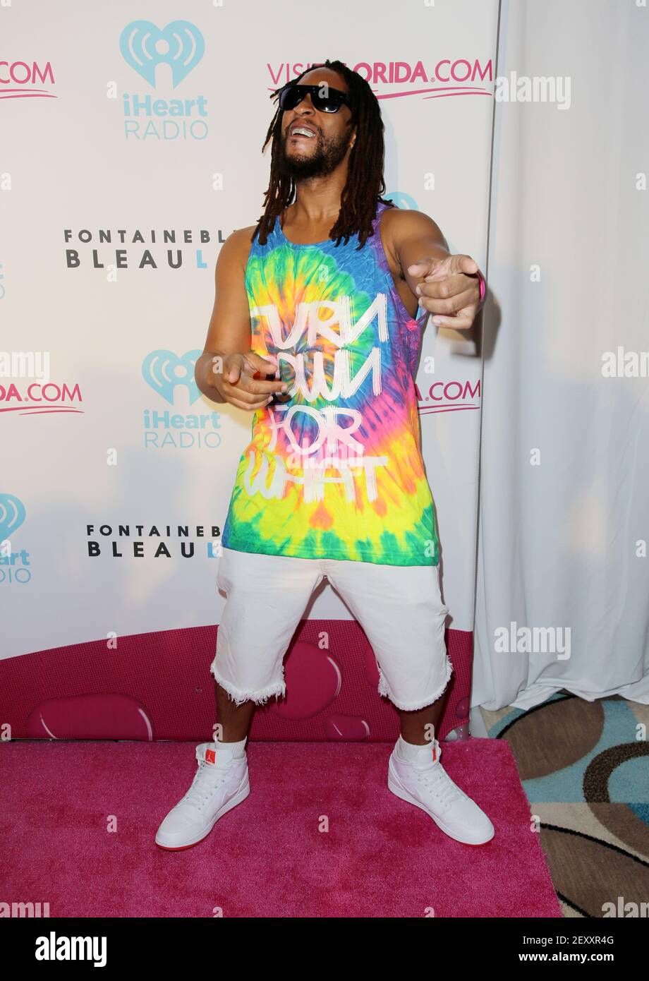 Lil Jon attends the iHeartRadio Ultimate Pool Party presented by VISIT ...