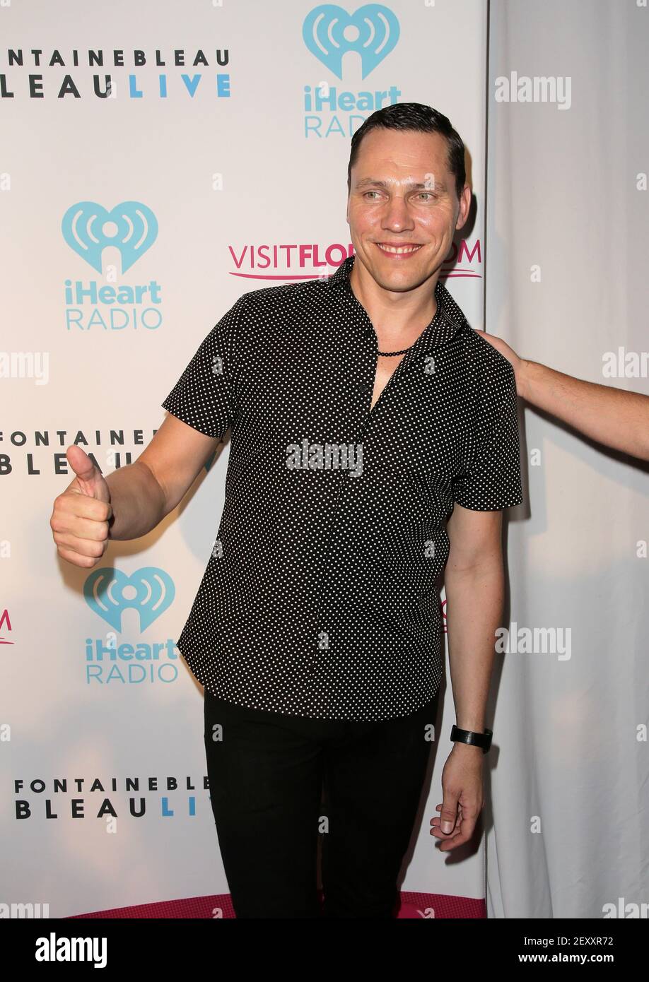 DJ Tiesto attends the iHeartRadio Ultimate Pool Party presented by ...