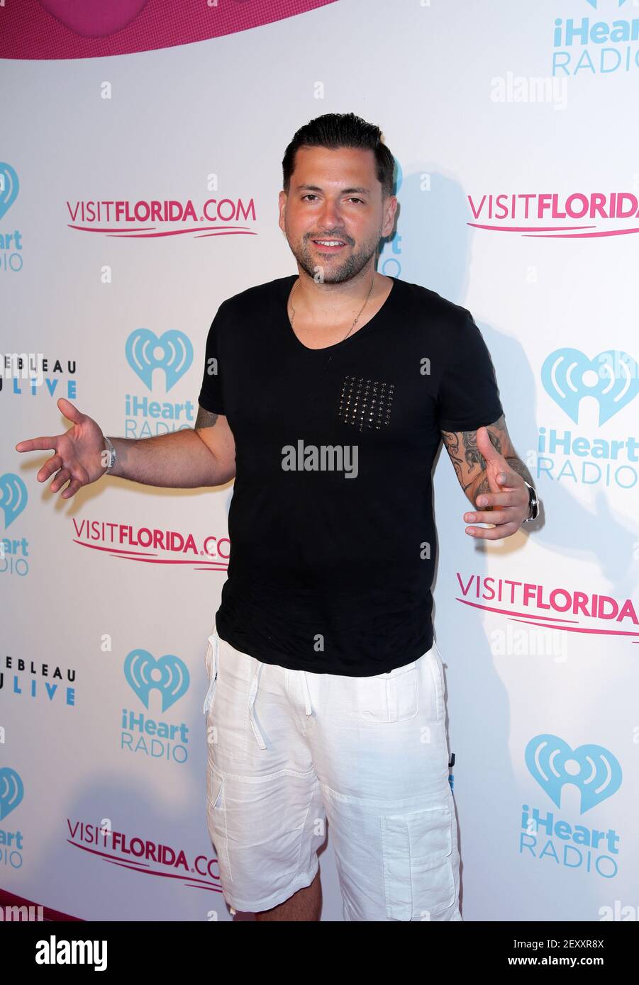 DJ Prostyle attends the iHeartRadio Ultimate Pool Party presented by ...