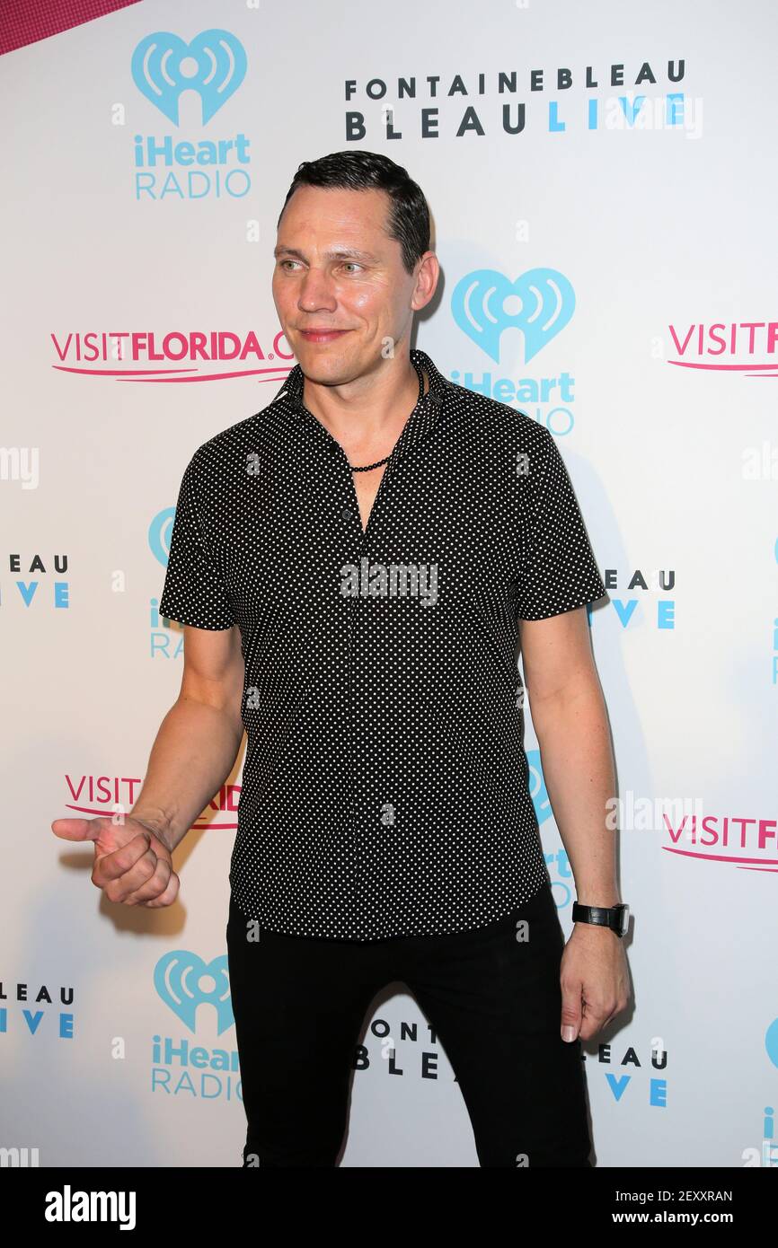 DJ Tiesto attends the iHeartRadio Ultimate Pool Party presented by ...